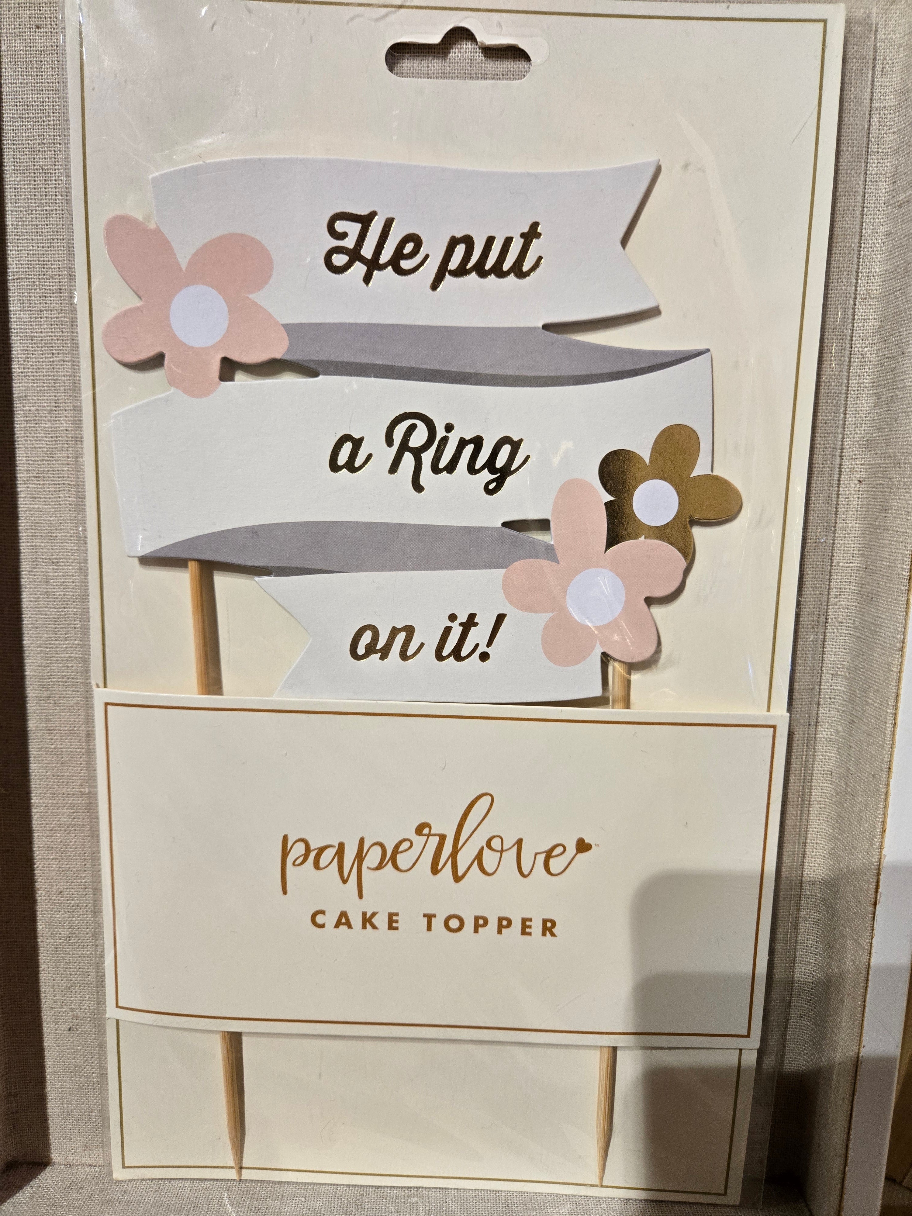 Cake Topper – The Dress Co.