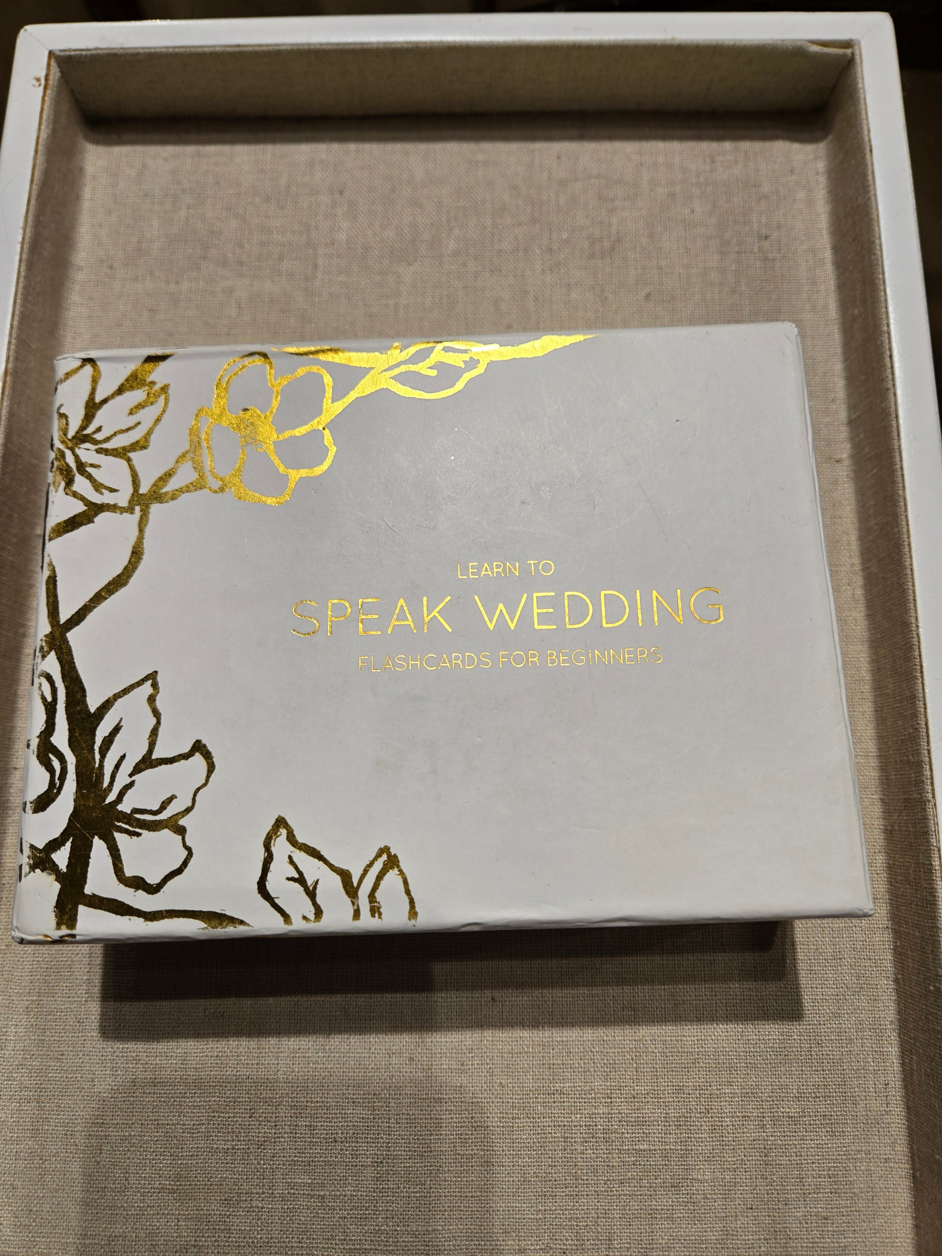 Learn to speak wedding flashcards – The Dress Co.